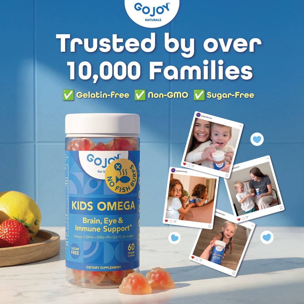 Kids DHA Gummies – Omega 3 Brain Support | GOJOY Naturals – GOJOY NATURALS